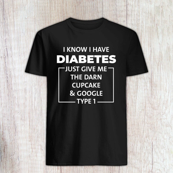 Diabetic T Shirt - Etsy