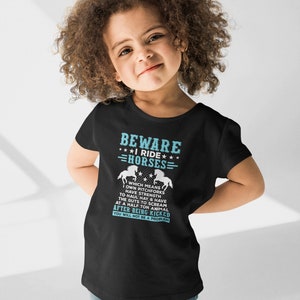 Beware I Ride Horses Shirt, Horse Lover Shirt, Horse Riding Shirt, Horse Tamer Shirt, Horse ...