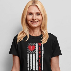 Open Heart Surgery Warrior Shirt, Heart Patients Survivor Shirt ...