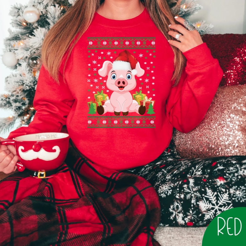 Pig Sweater - Etsy