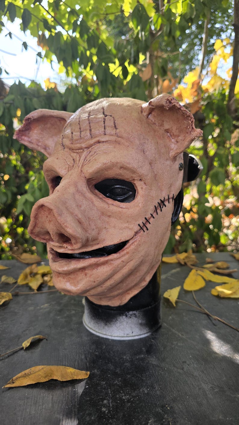 Filth Pig Slasher Latex Mask - Etsy