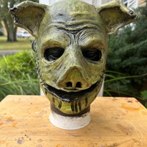 Toxic Latex Pig Horror Mask - Etsy