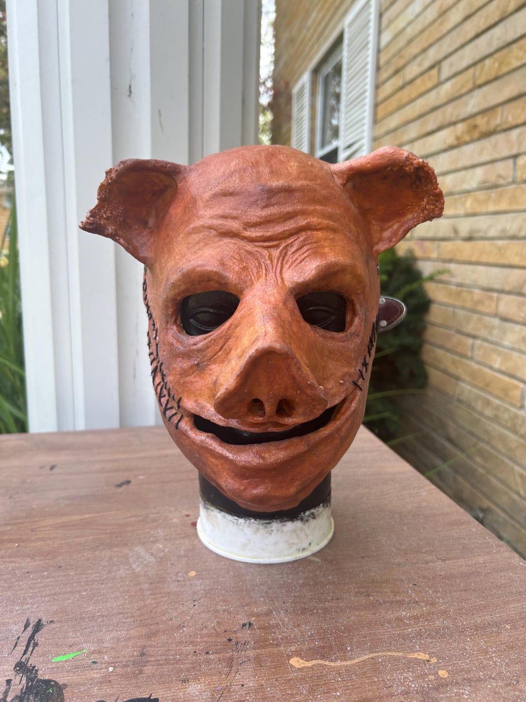 Hot and Spicy Pork Rind Latex Pig Mask - Etsy
