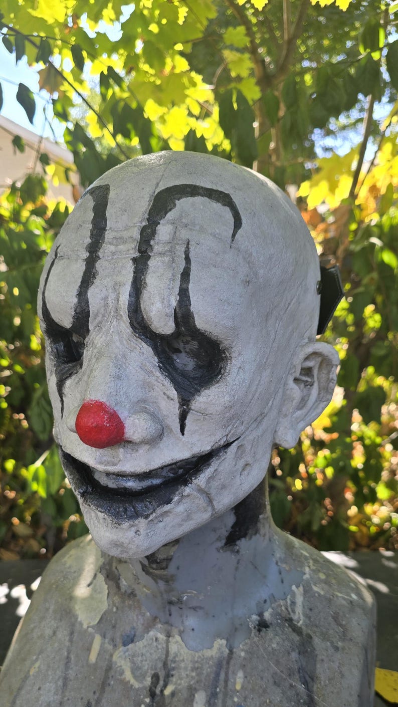 Nubbs the Clown Latex Slasher Mask - Etsy