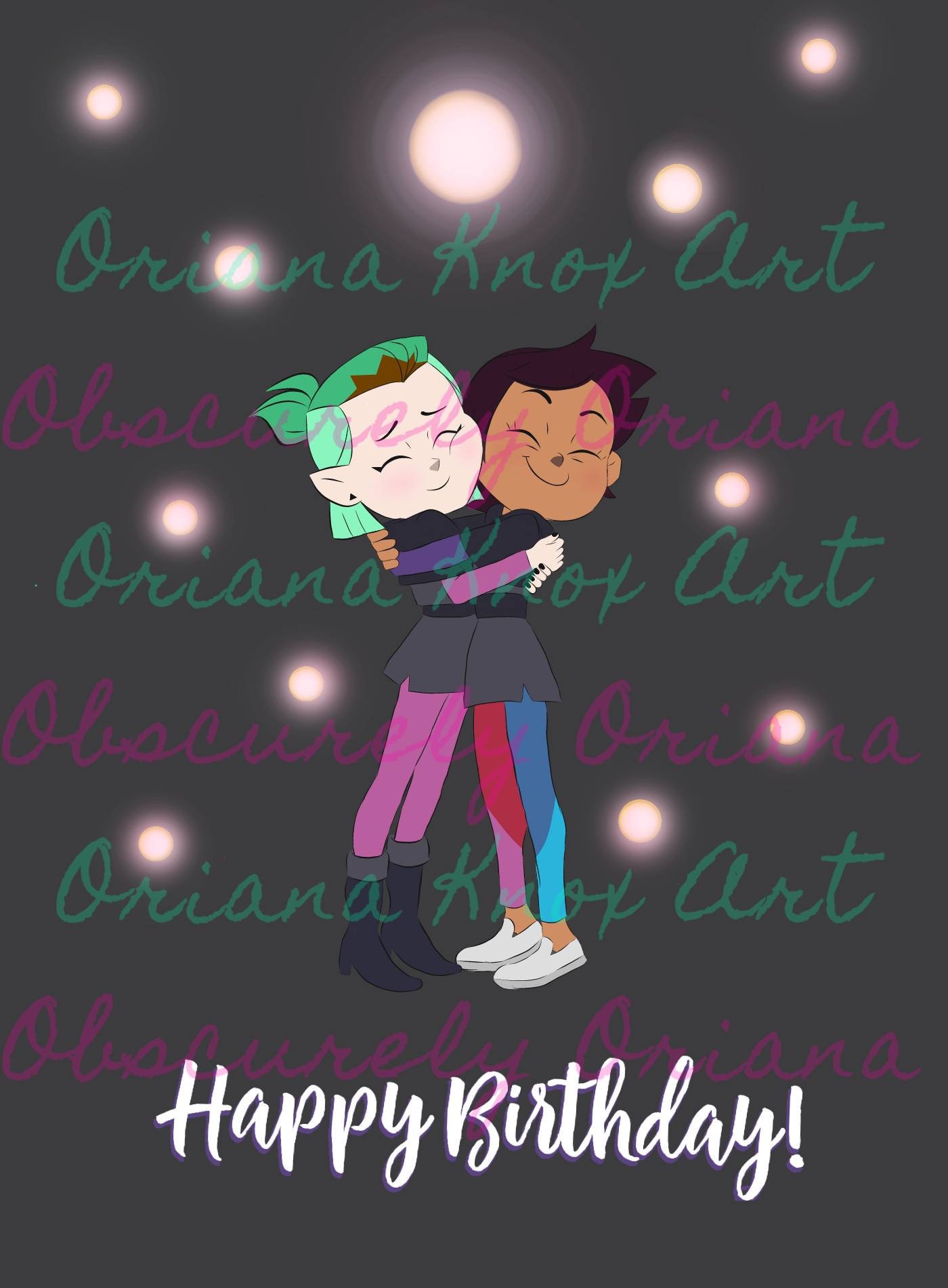 Lumity Colouring Page, Hug, the Owl House, Luz Noceda, Amity Blight ...