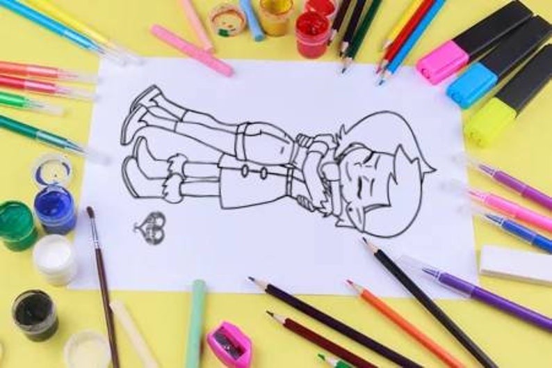 Lumity Colouring Page, Eclipse Lake, the Owl House Season 2, Luz Noceda ...