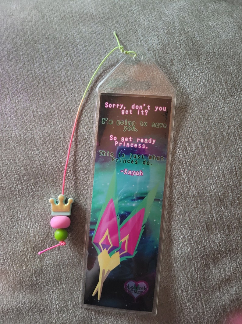 Arcane LOL Bookmark Fidget by Obscurely Oriana - Etsy Australia