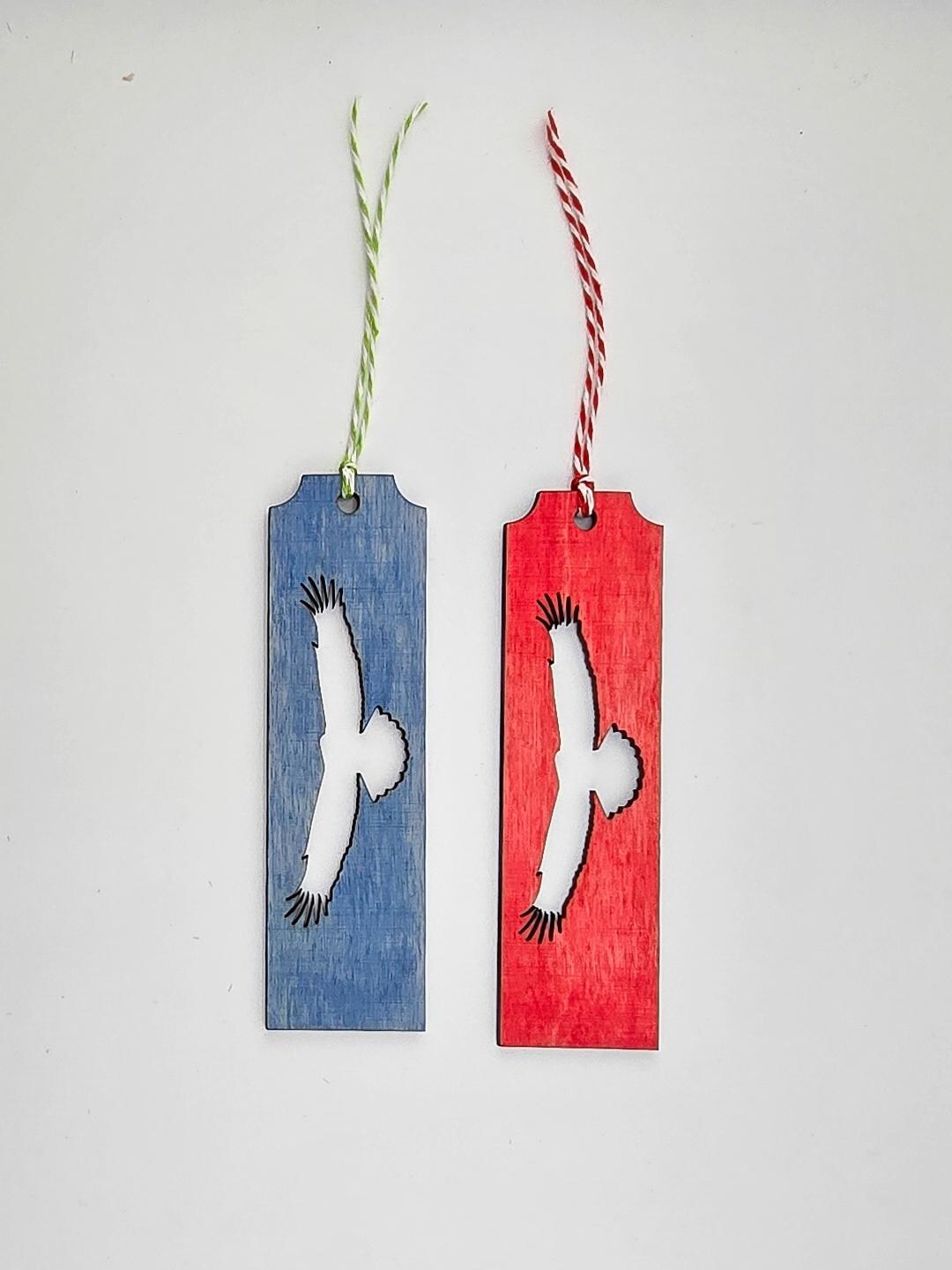 Eagle, Laser Cut Wood Bookmark - Etsy