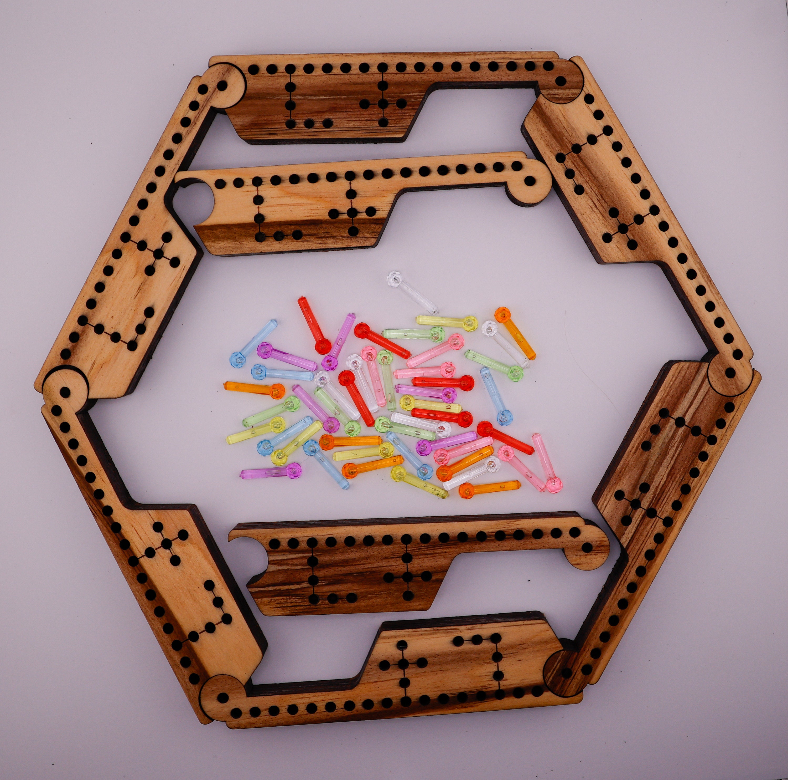 Travel Sized Pegs and Jokers Card Game With Box. - Etsy