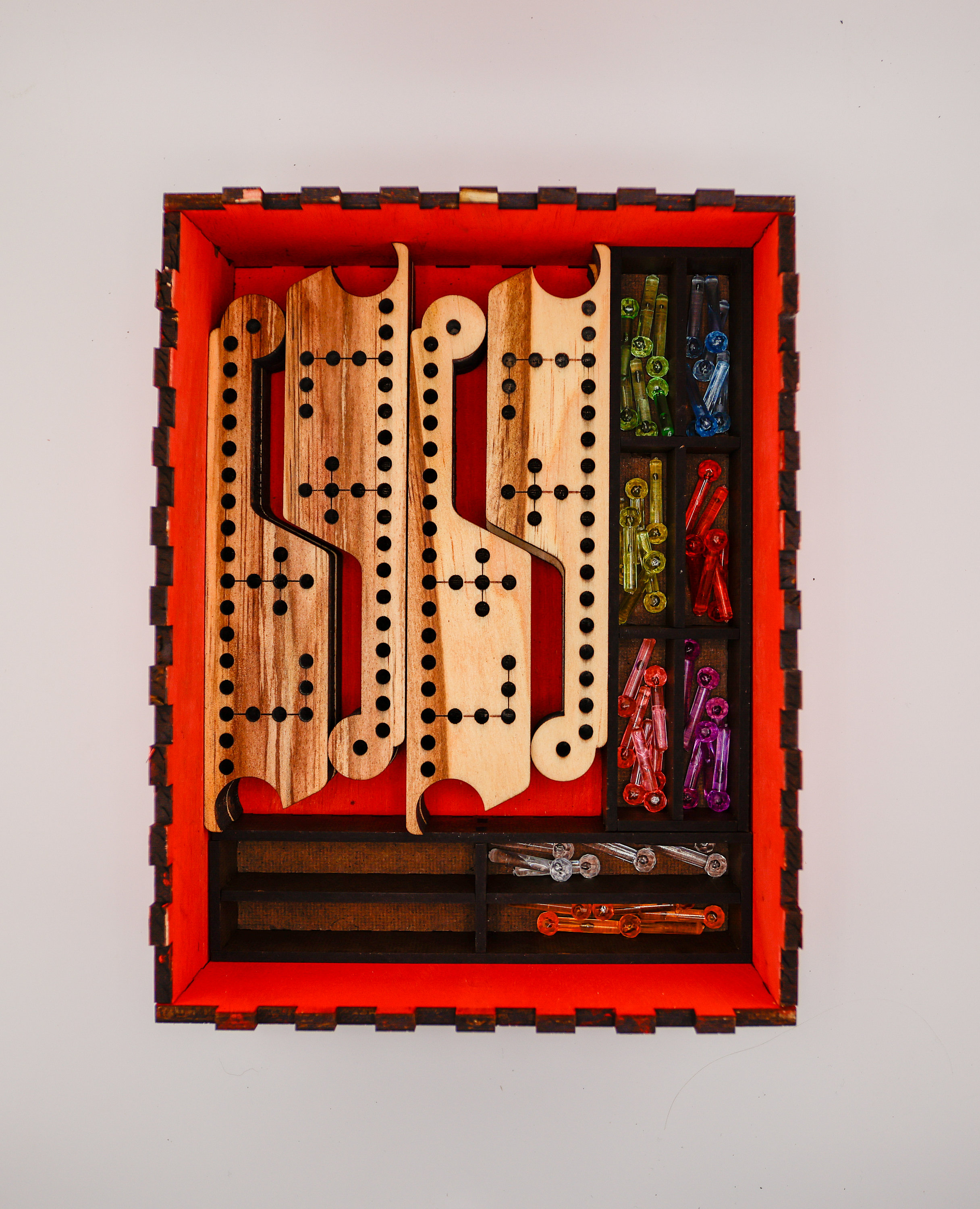 Travel Sized Pegs and Jokers Card Game With Box. - Etsy