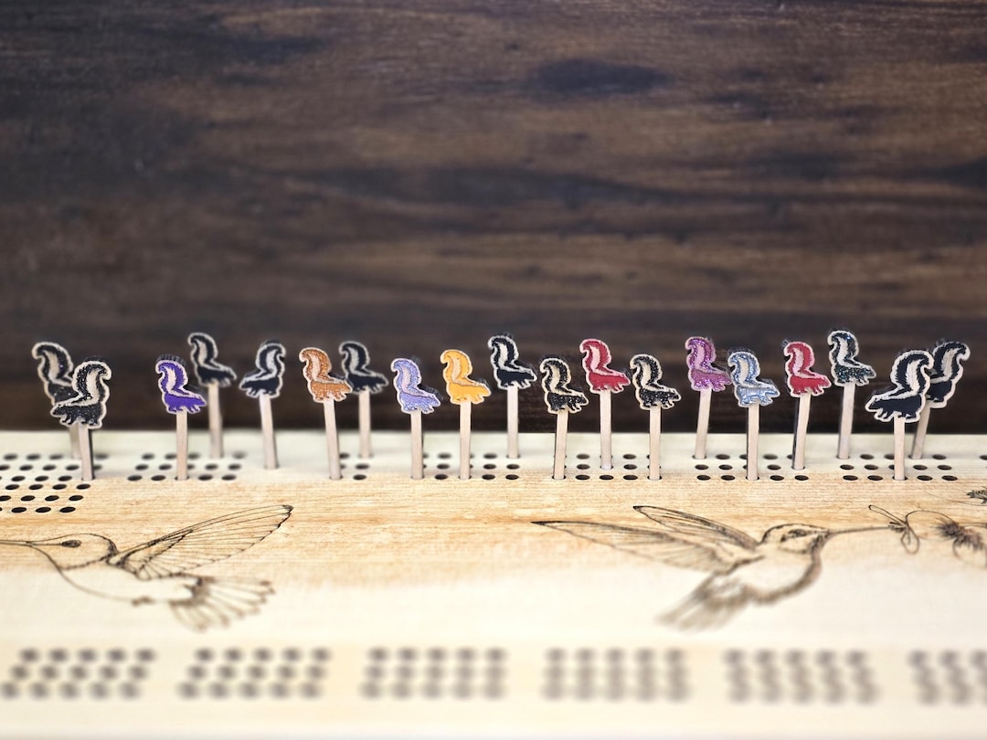 Oversized 2 Sided Skunk Shaped Cribbage Pegs. Celebrate Your Dominance ...