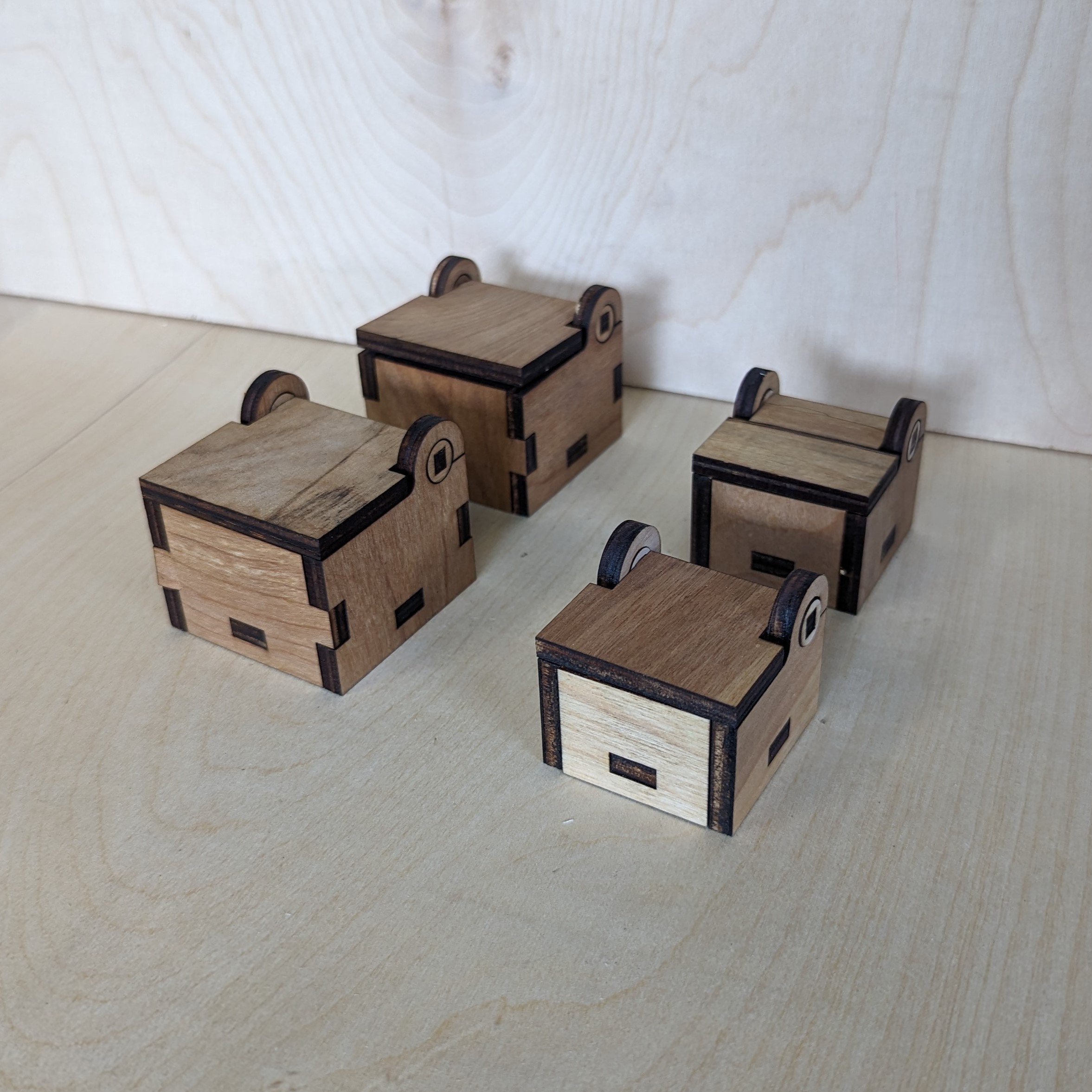 Little Wood Boxes for Little Things That Go in Little Boxes. - Etsy