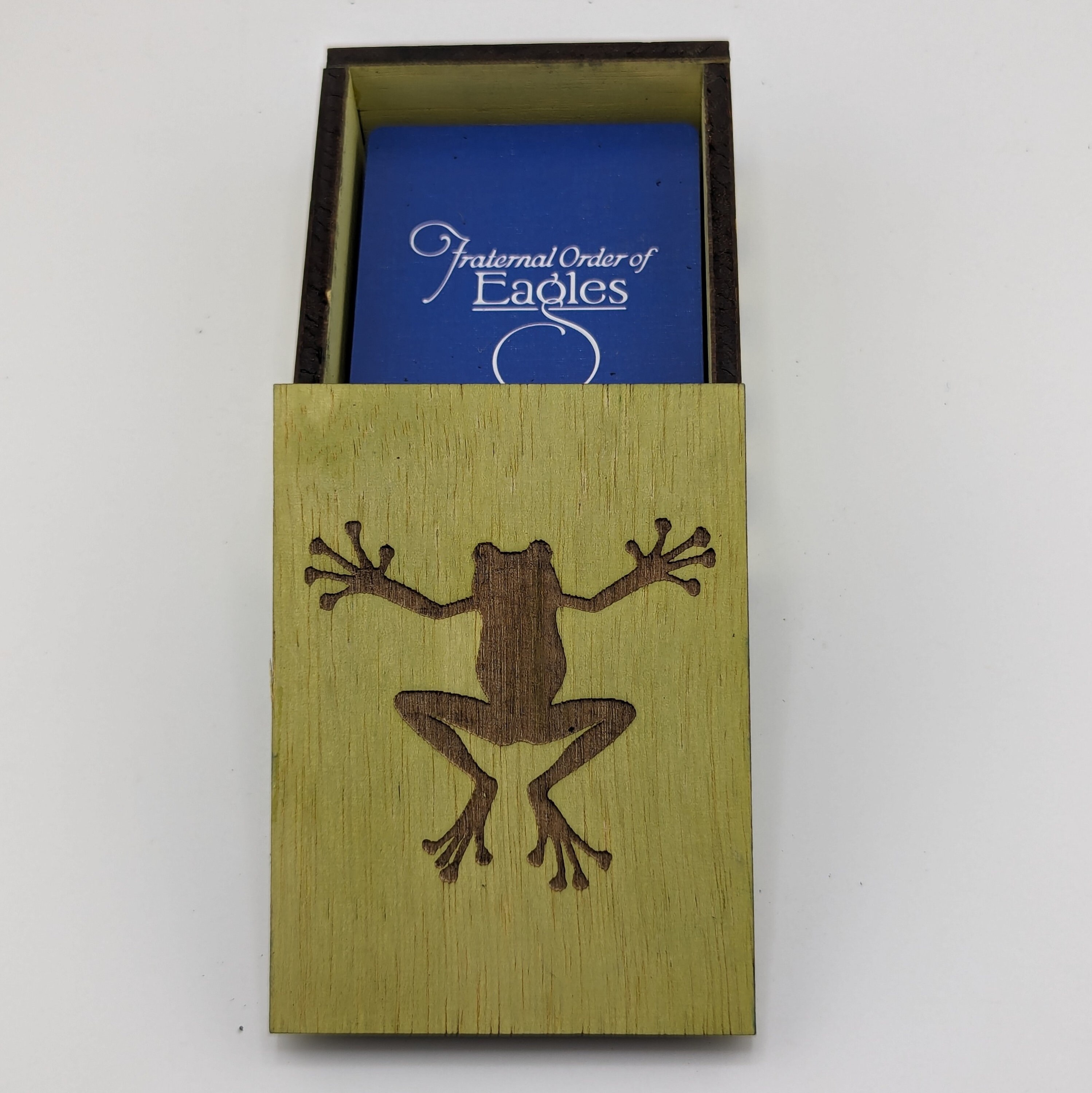 Frog Playing Card Box Available in Multiple Sizes - Etsy