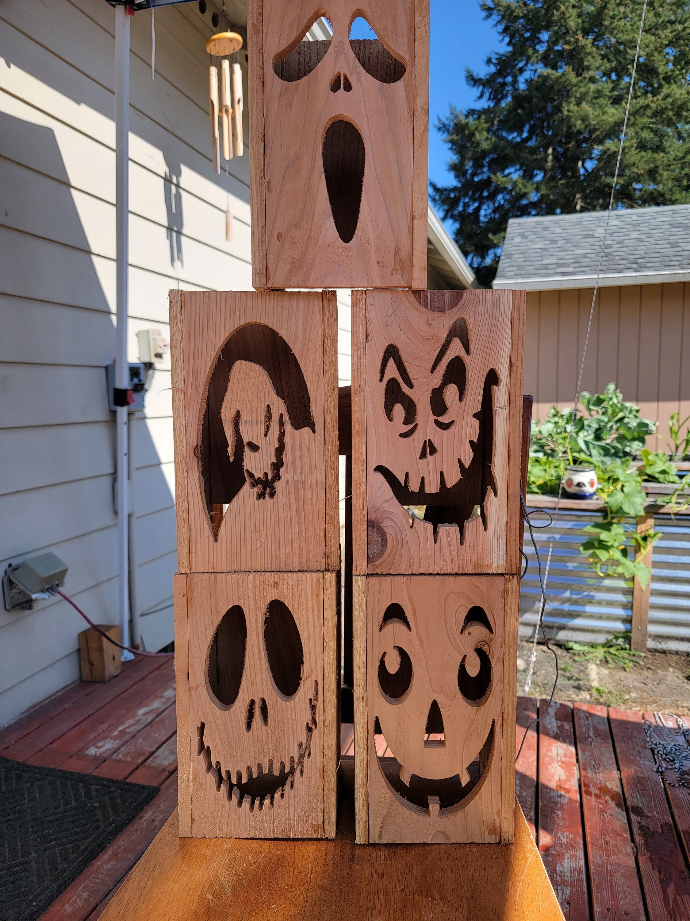 Spooky Halloween Light up Box - Etsy