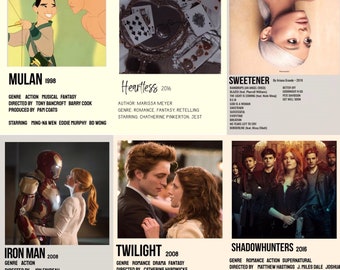 Mini Album Posters - Etsy