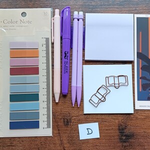 Basic Annotation Kit With Highlighter, Pen, Pencils, Tabs, Sticky Notes ...