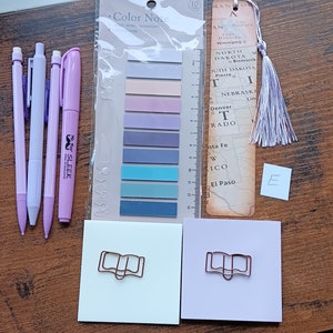Basic Annotation Kit With Highlighter, Pen, Pencils, Tabs, Sticky Notes ...