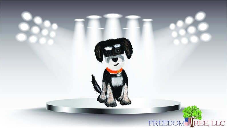 Schnoodle Drawing SVG PNG JPG Dxf for Sublimation - Etsy