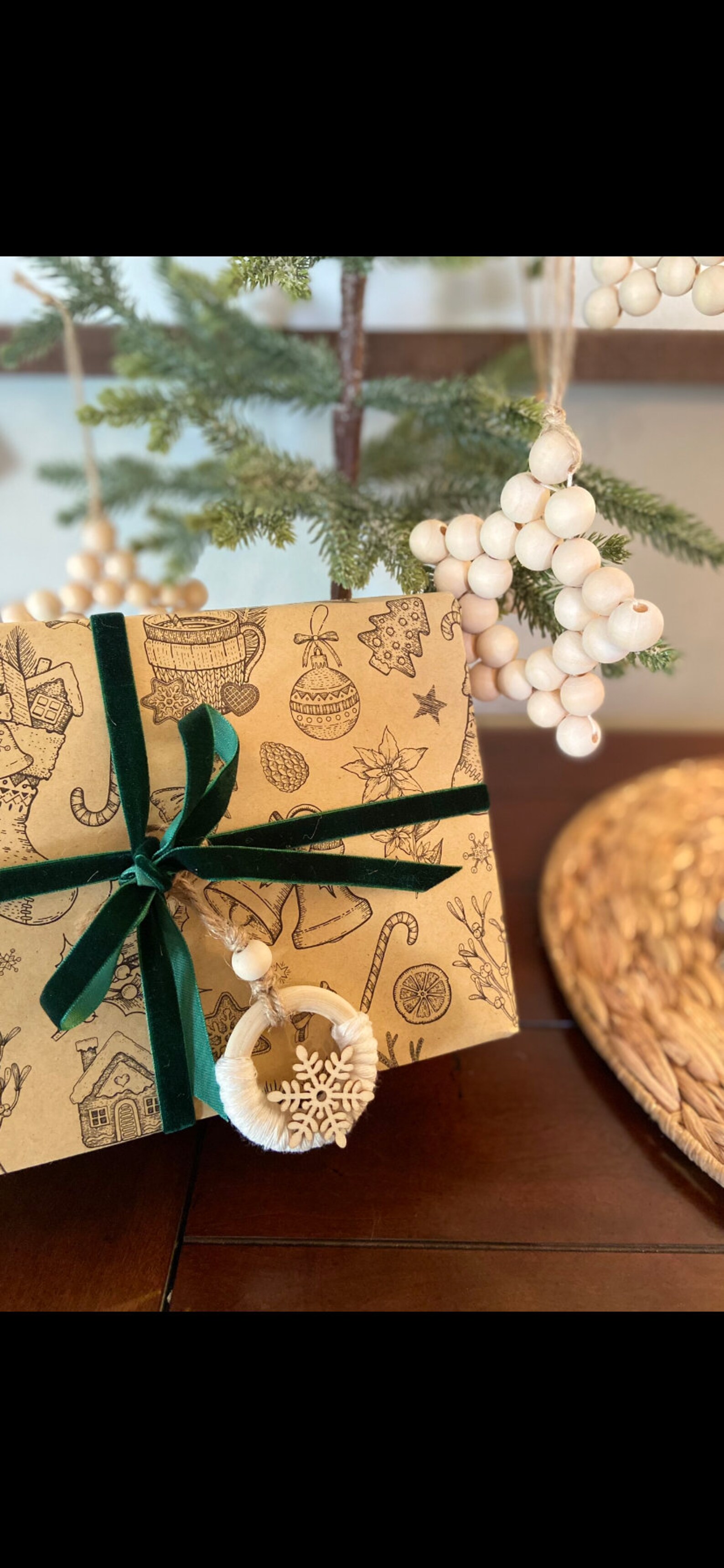 Wooden Ring Snowflake Ornament - Etsy