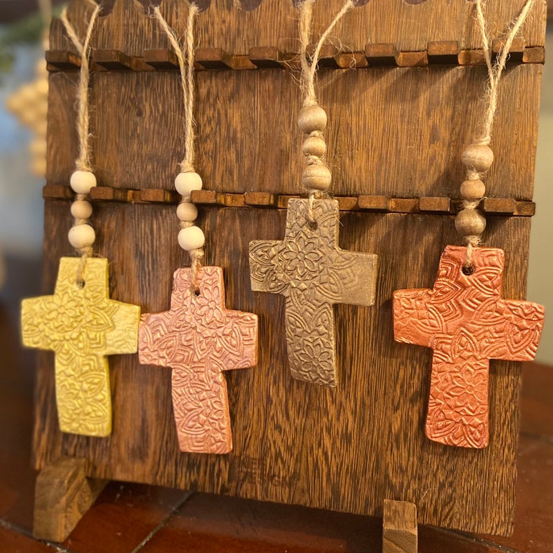 Cross Ornament - Etsy