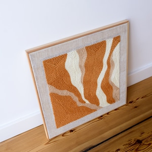 Wool Weaving Wall Art: Modern Neutral Tapestry Decor - Etsy