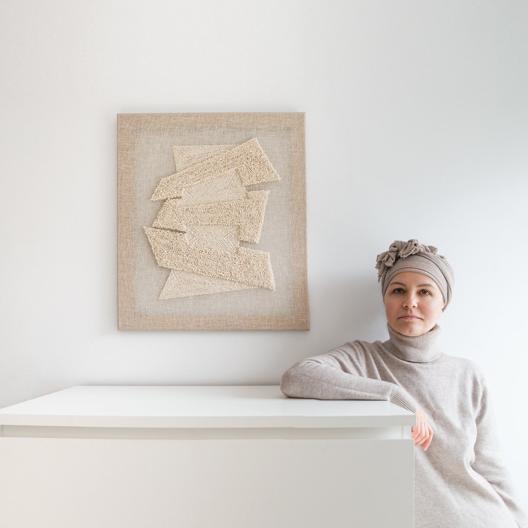 Woven Picture for the Living Room, Wall Decoration Made of Natural ...