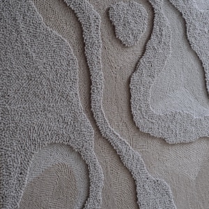 Earthbound Flow – Handmade Abstract Tapestry Wall Art - Etsy