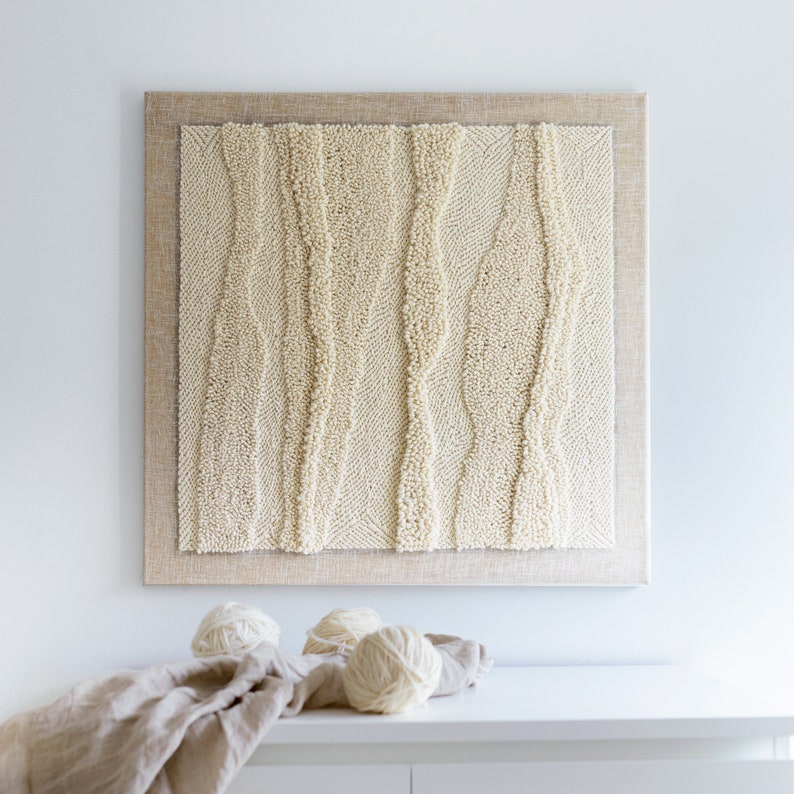 Neutral Tone Home Tapestry, Peaceful Wall Decor for Living Room, Over ...