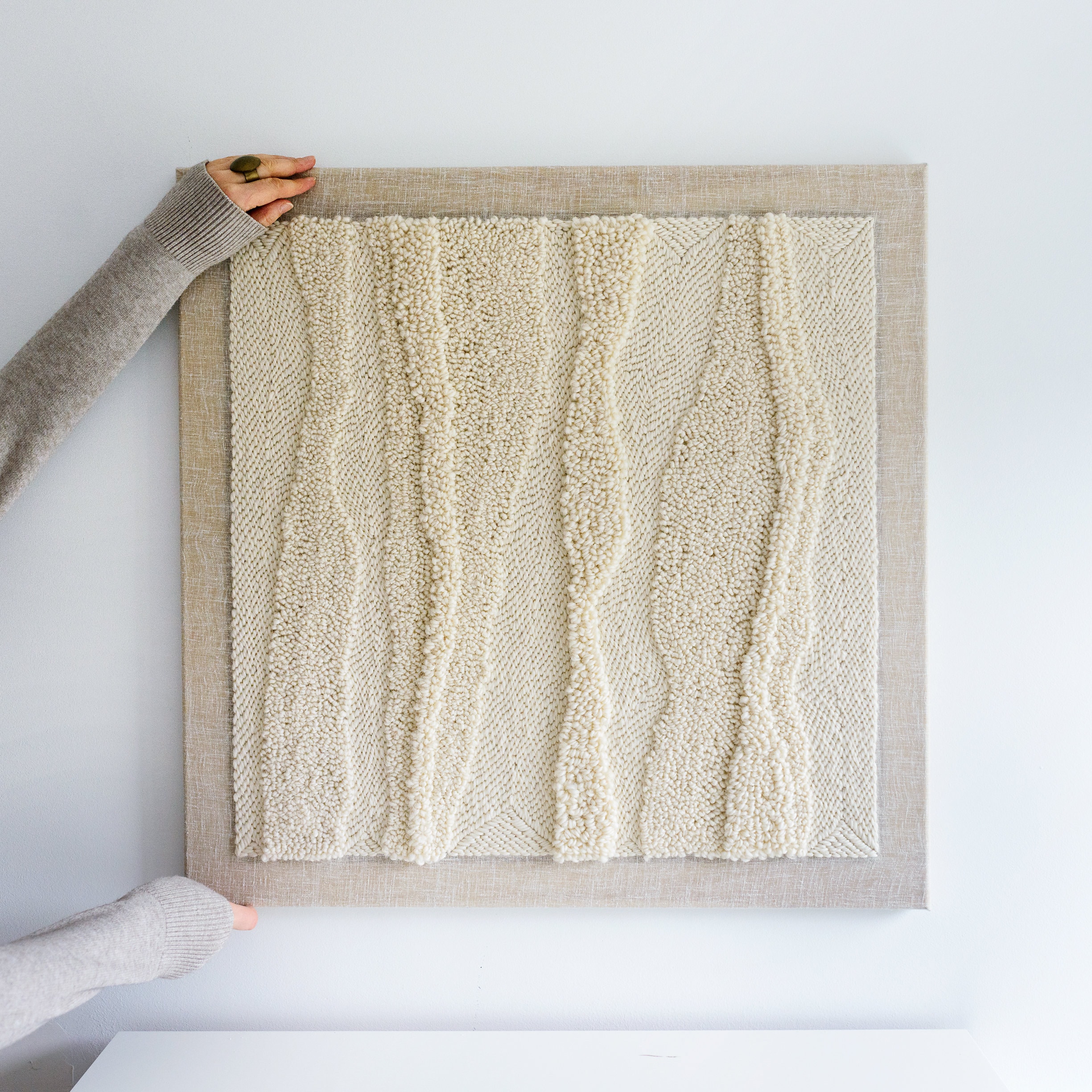 Neutral Tone Home Tapestry, Peaceful Wall Decor for Living Room, Over ...