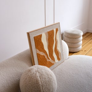 Wool Weaving Wall Art: Modern Neutral Tapestry Decor - Etsy