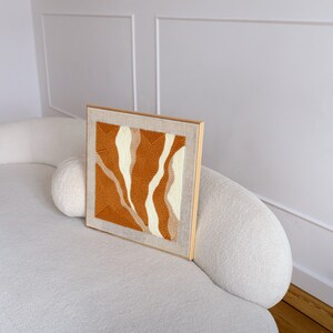 Wool Weaving Wall Art: Modern Neutral Tapestry Decor - Etsy