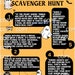 Schoolwide Scavenger Hunt Holiday Themed Common School Areas PDF Files ...