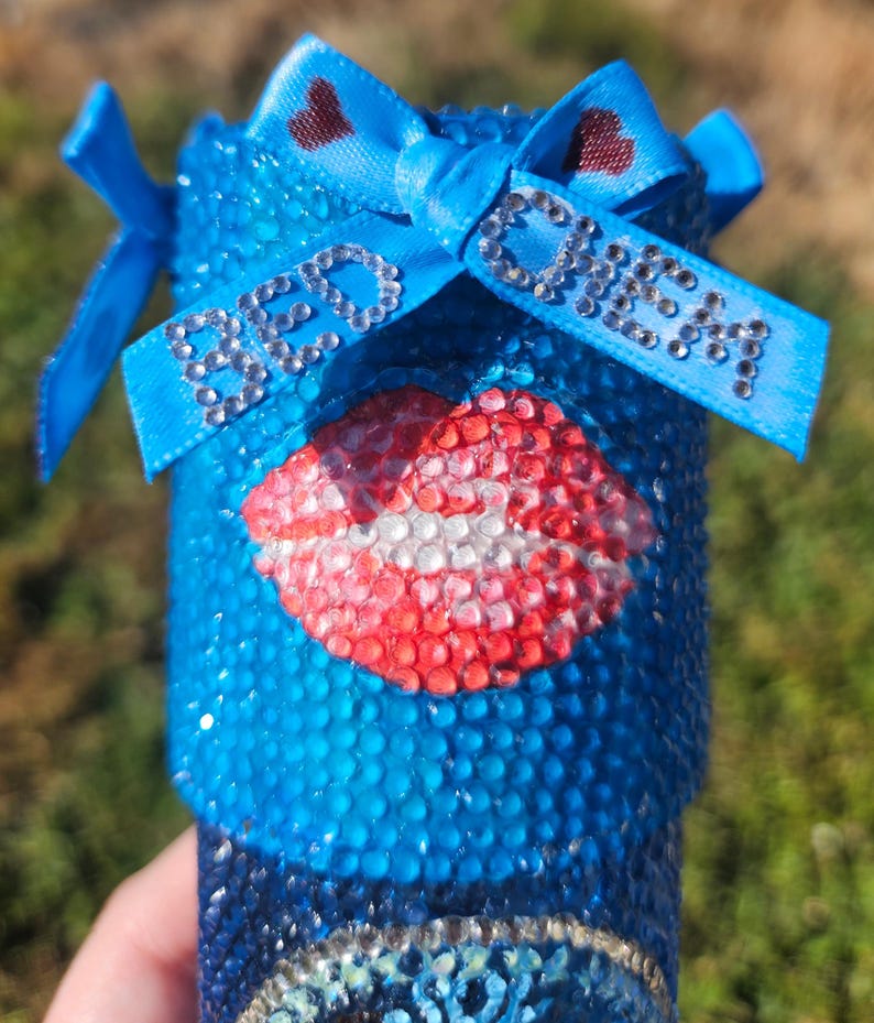 Sabrinas Carpentr Bedazzled Blue 76 Sdj Custom Gift - Etsy