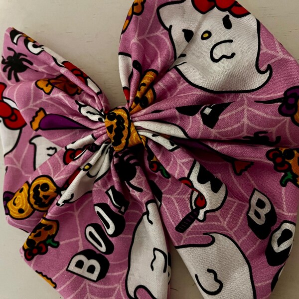 Beautiful Embroidered Bows and Scrunchie Set - Etsy