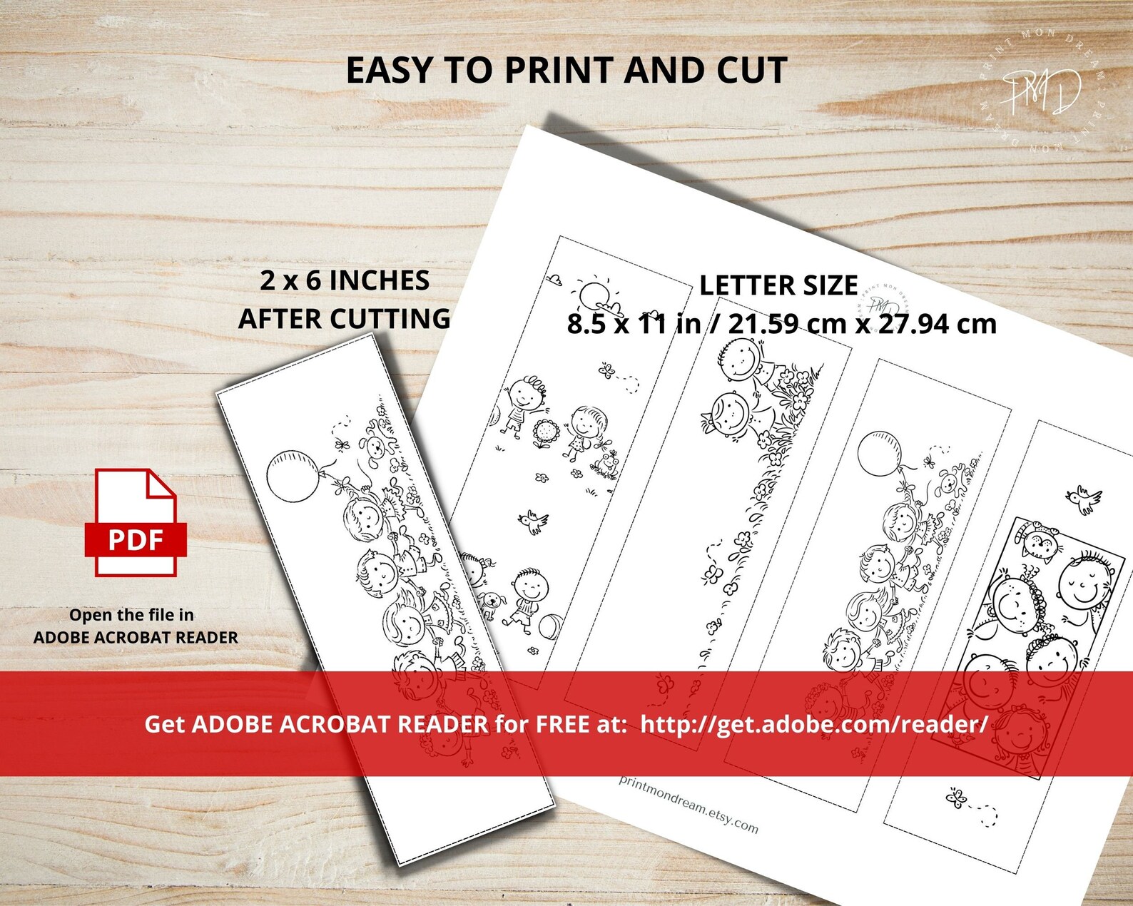 Happy Friends Coloring Bookmarks, Friends Forever Printable Book ...