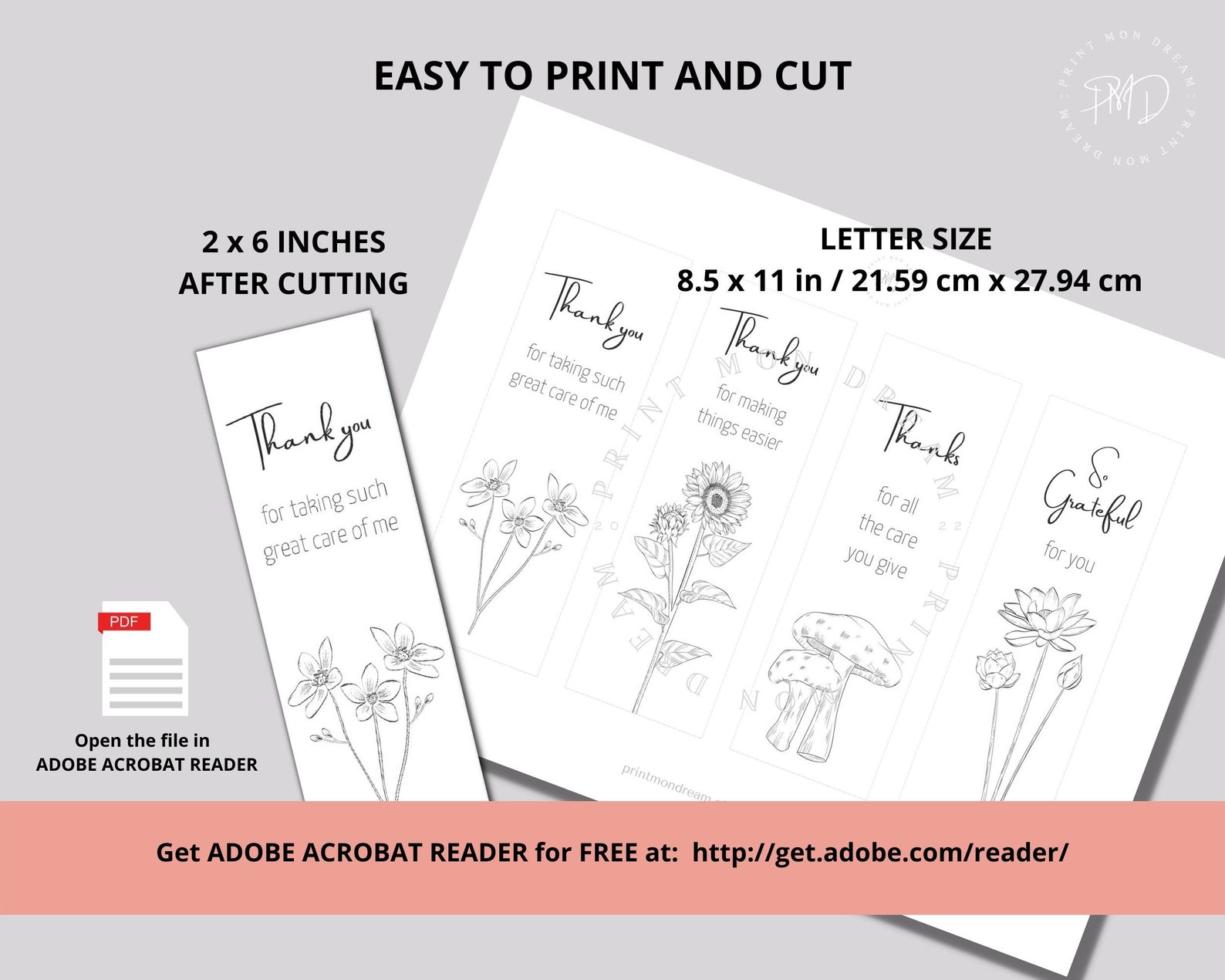 Printable Caregiver Appreciation Coloring Bookmarks, Caregiver ...