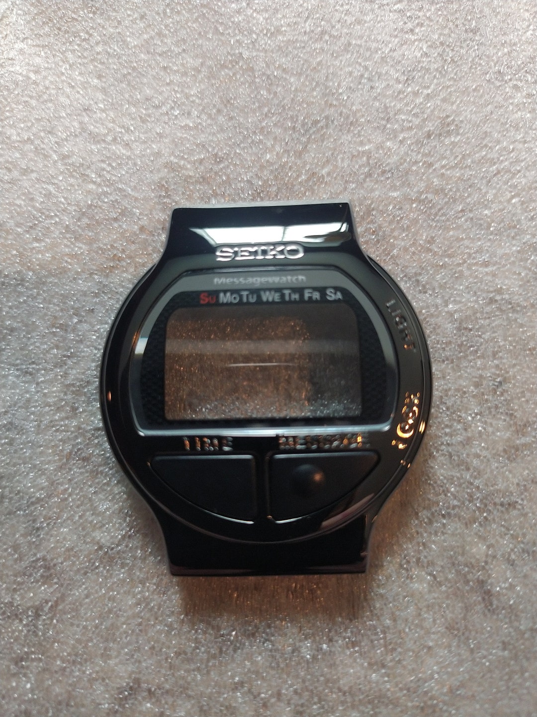 Seiko Receptor MA52 Messagewatch Case Grey. Metal. - Etsy