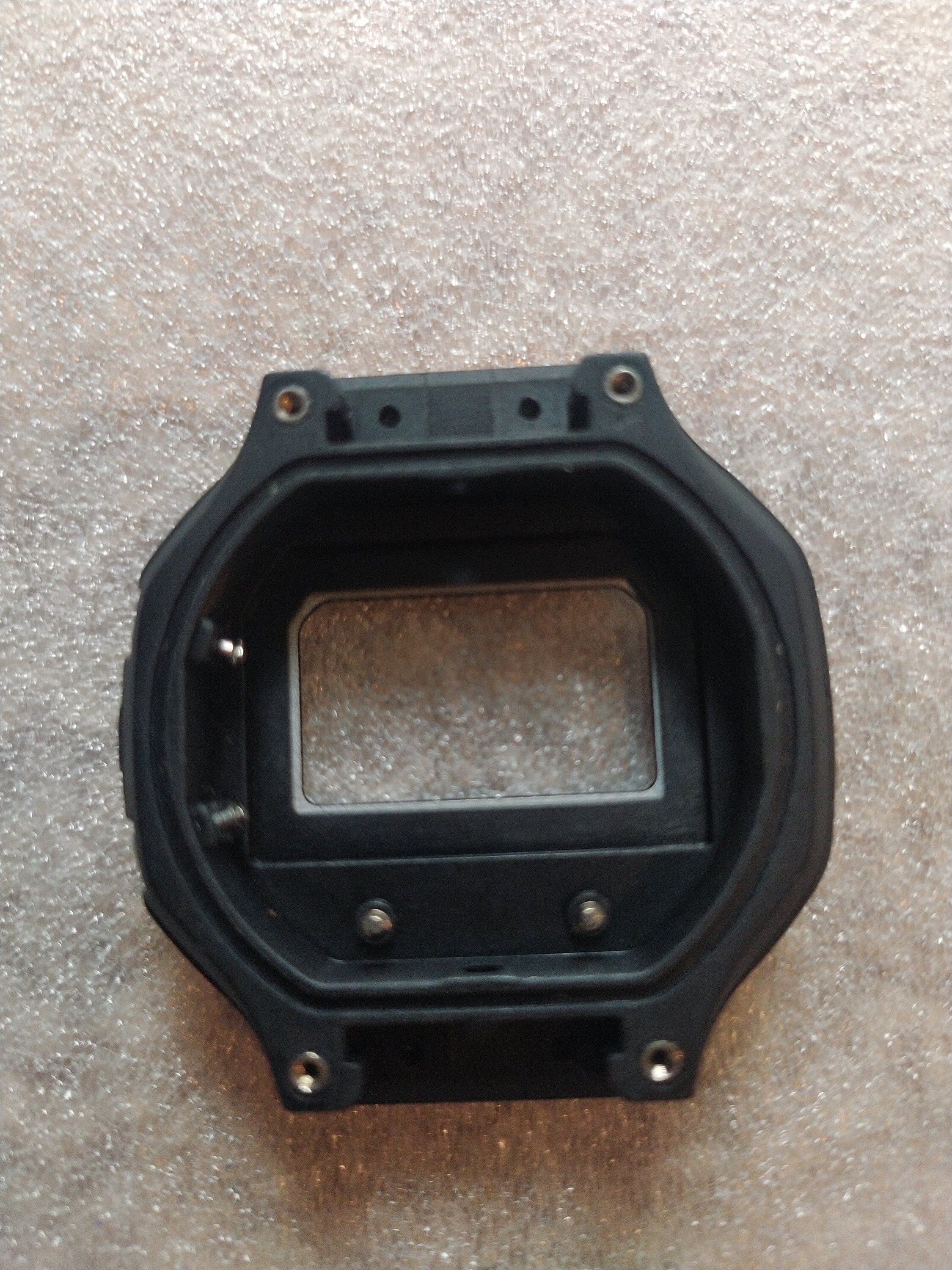 Seiko Receptor MA52 Messagewatch Case Silver and Black. Metal - Etsy