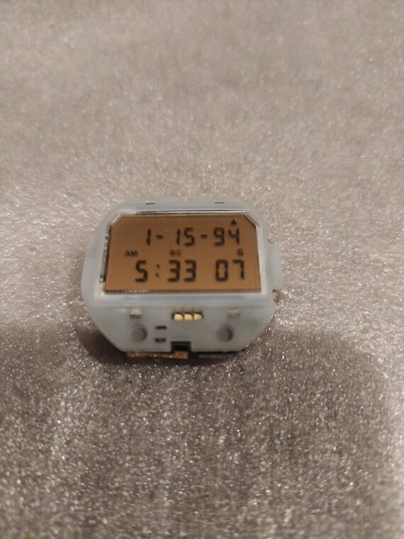 Seiko Receptor MA52-4A10 Messagewatch Gold LCD Module. New - Etsy