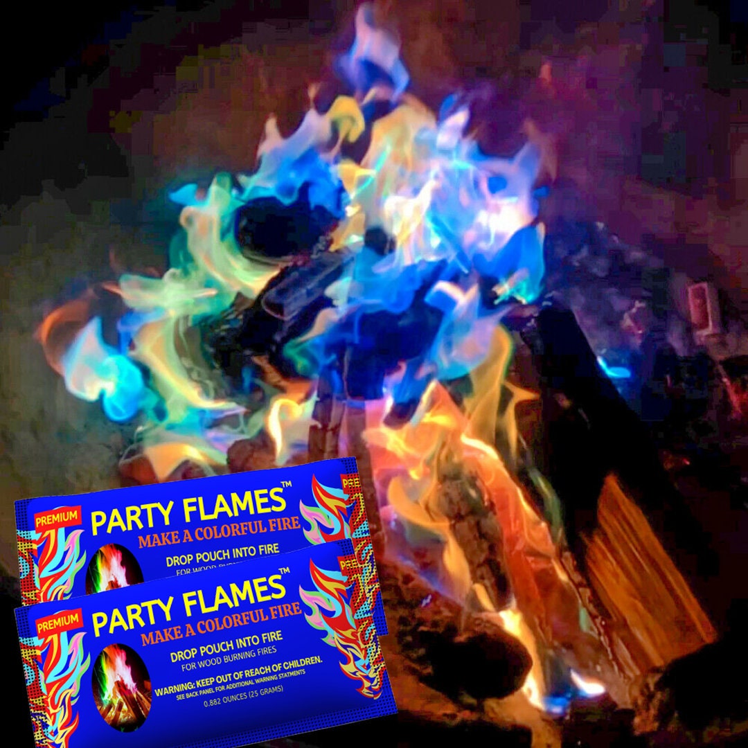 CAMPFIRE FLAME, FIRE Place Flame, Mystic Unique Any Wood Burning Multi ...