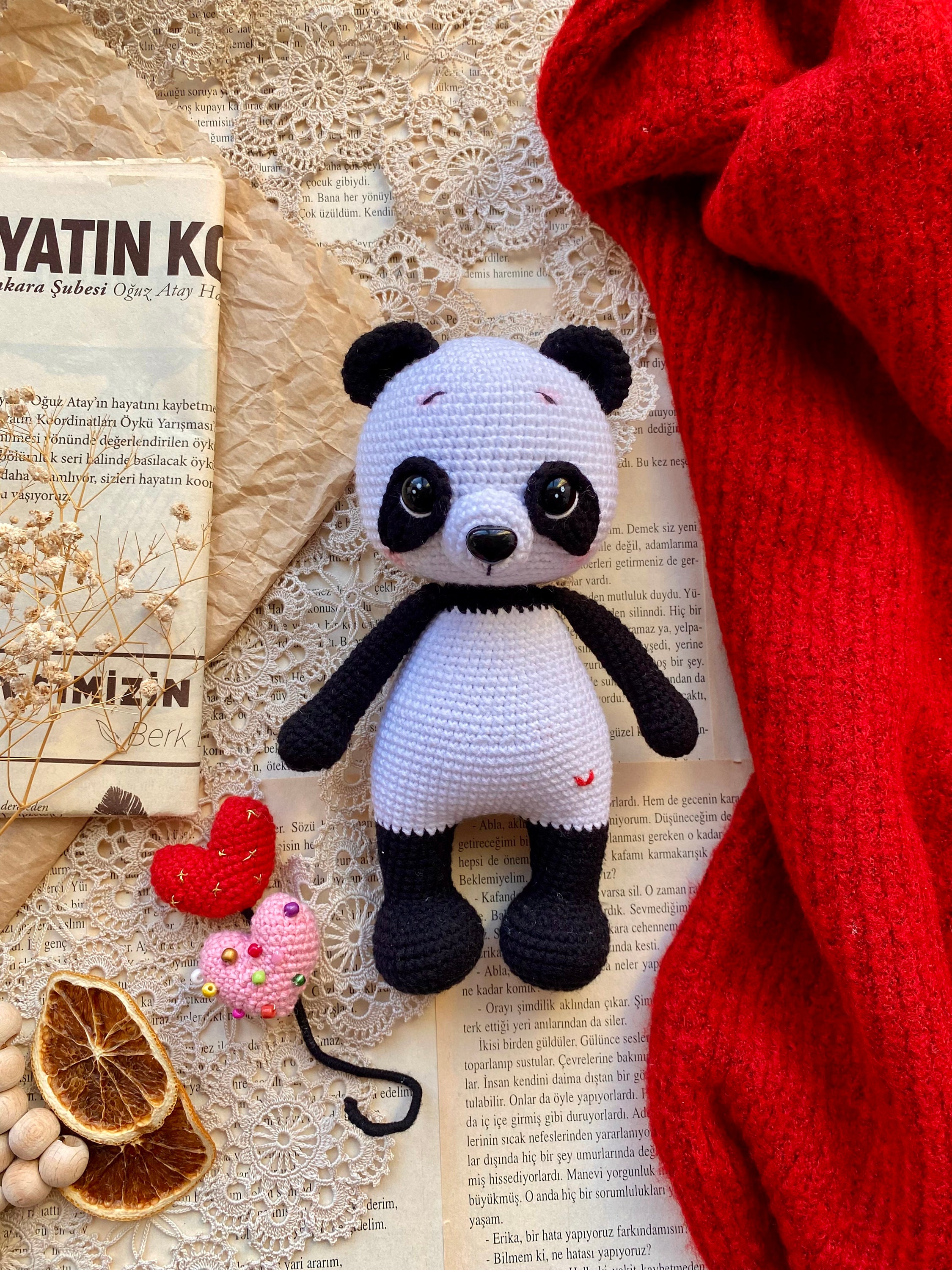 You Can Have a Fluffy Panda Lulu by Knitting With the Same Recipe ...