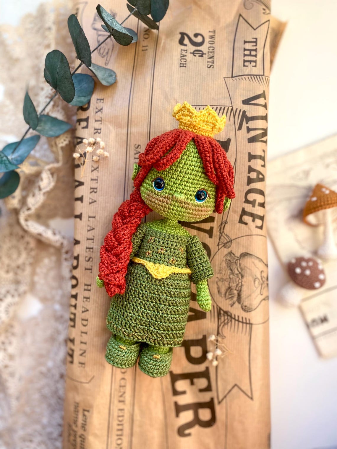 Amigurumi Fiona Doll - Etsy