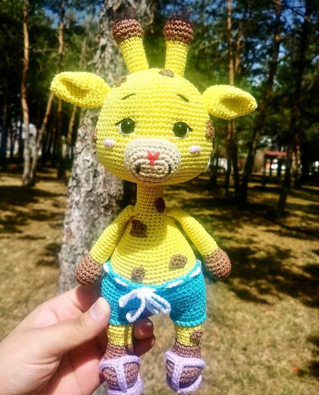 Amigurumi Giraffe Pita English PDF Pattern - Etsy