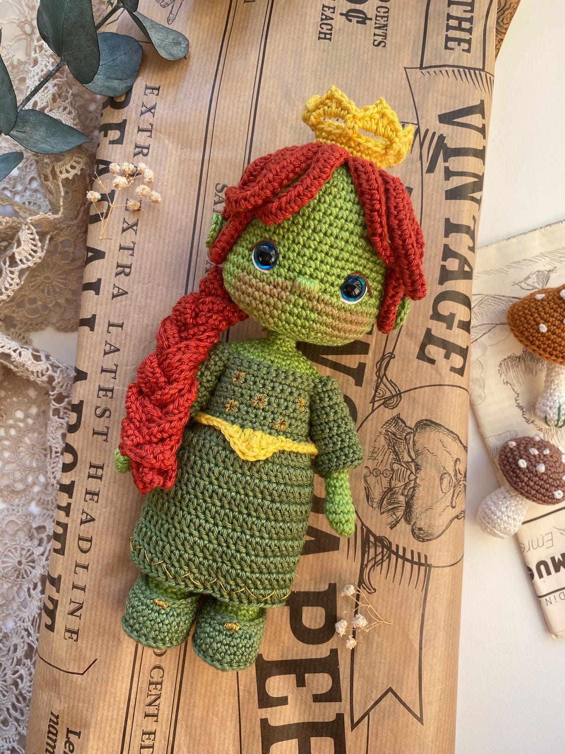 Amigurumi Fiona Doll - Etsy
