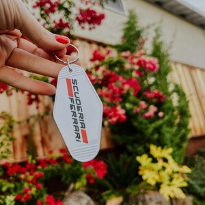 Formula 1 Scuderia Ferrari Motel Keychain - Etsy