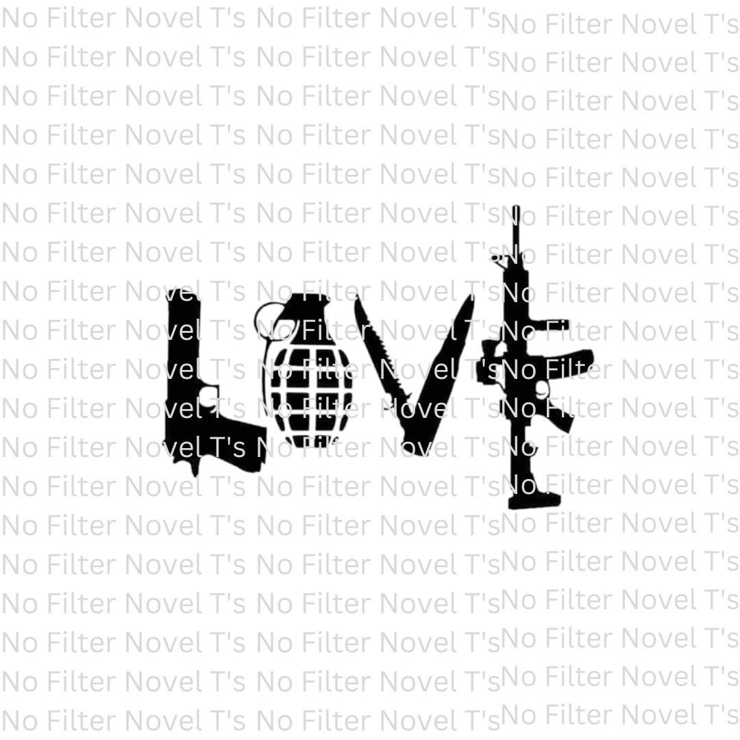 Weapon Love, Digital PNG - Etsy