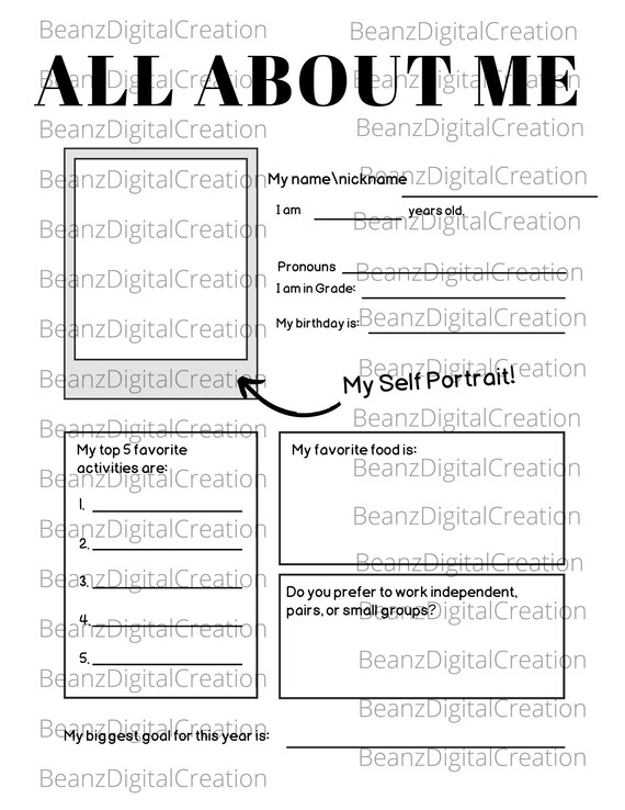 Get to Know You Paper - Etsy