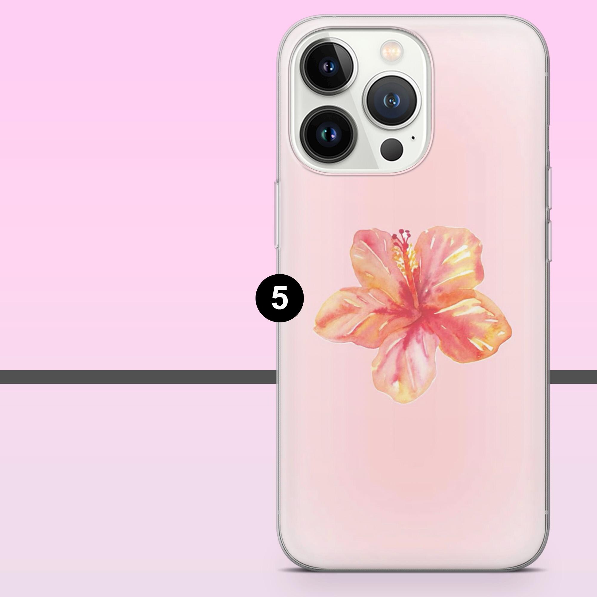 Hibiscus Phone Case Summer Flower Trendy Cover for iPhone 17 Pro, 16 ...
