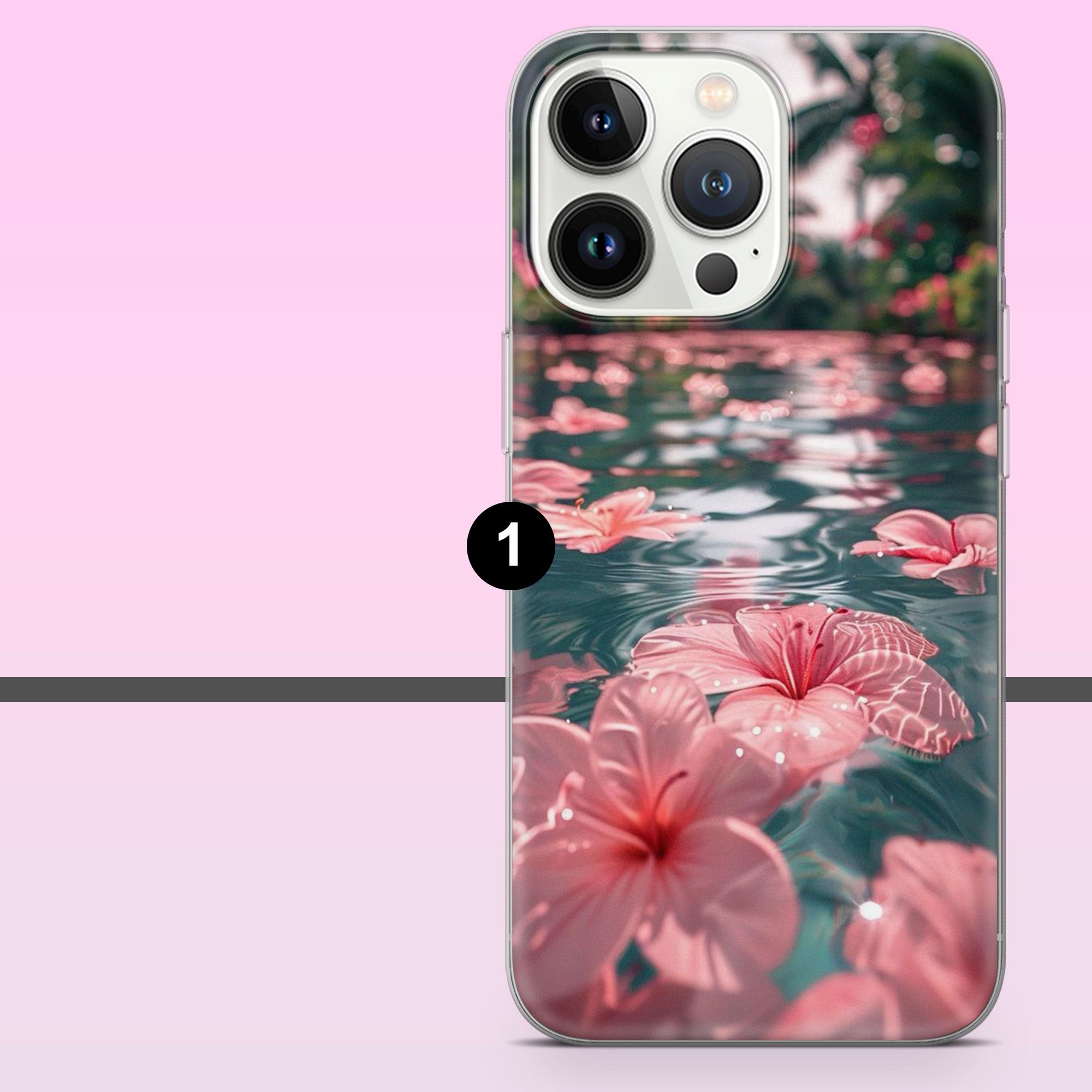Hibiscus Phone Case Summer Flower Trendy Cover for iPhone 17 Pro, 16 ...