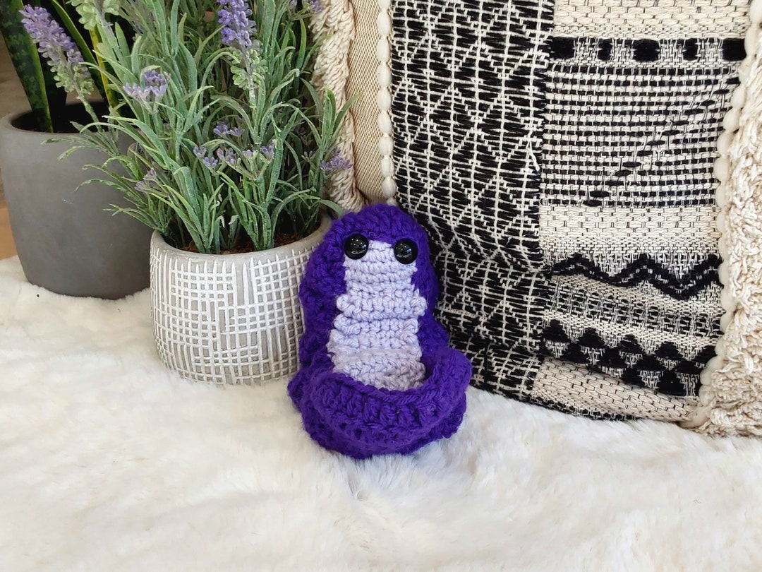 Crochet Roly Poly/pill Bug/purple Bug RTS - Etsy
